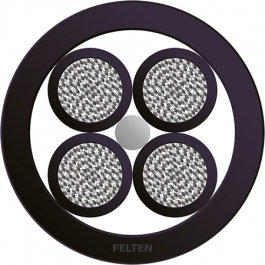 BETAflam 145 FLEX 4x2,5mm² 600V Dca DNV zwart - 218979